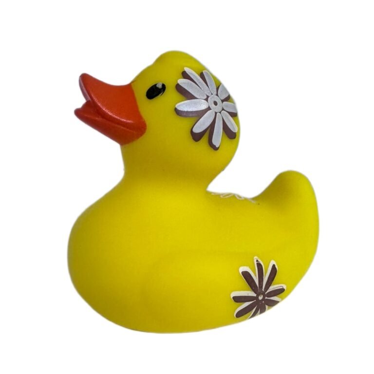Daisy Yellow Rubber Duck 8cm – Yellow Duck World