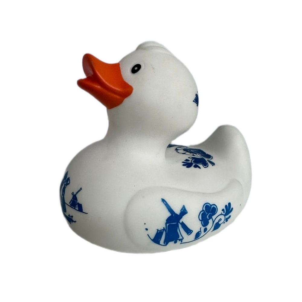 White Classic Rubber Duck 8cm – Yellow Duck World